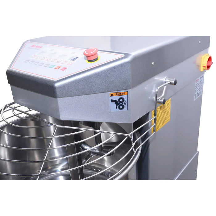 Alpha AVS-60 Commercial 60Qt Capacity Ten Speed Spiral Mixer- 208V Sin ...