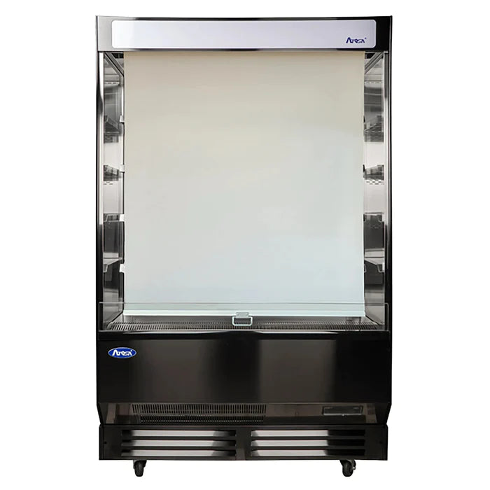Atosa 48" Wide Refrigerated Open Display Merchandiser/Cooler – Maple ...