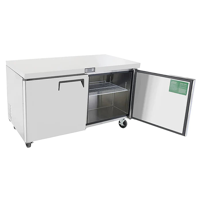 Atosa Double Door 60" Undercounter Freezer Work Table – Maple Leaf ...