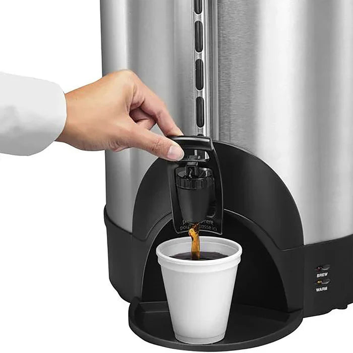 Hamilton Beach HCU040S Insulated 40 Cup (9.5 Litre) Coffee/Tea Percola ...