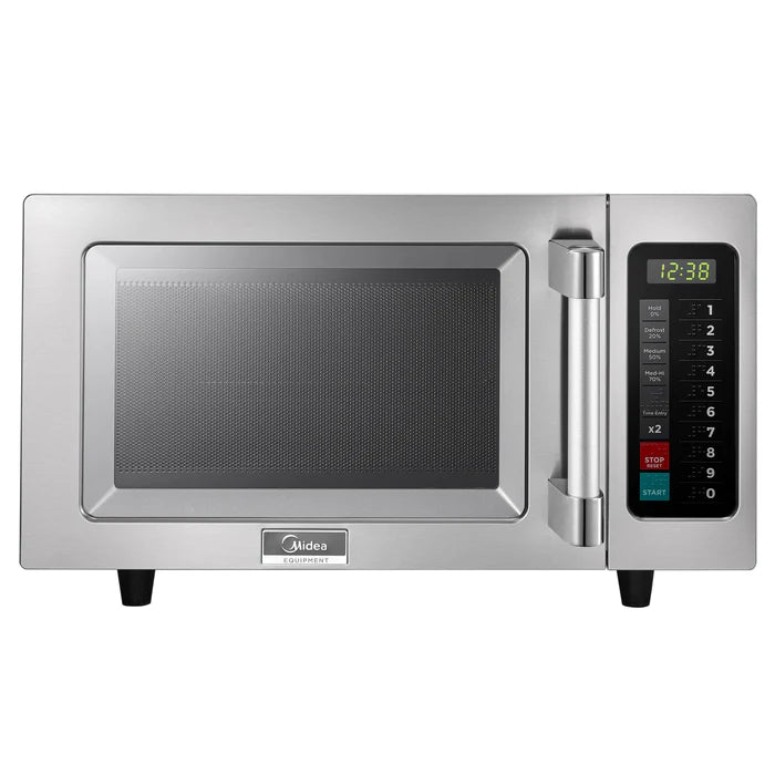 Midea 1025F1A Commercial Touchpad Microwave - 1000W, Fits 12" Platter ...