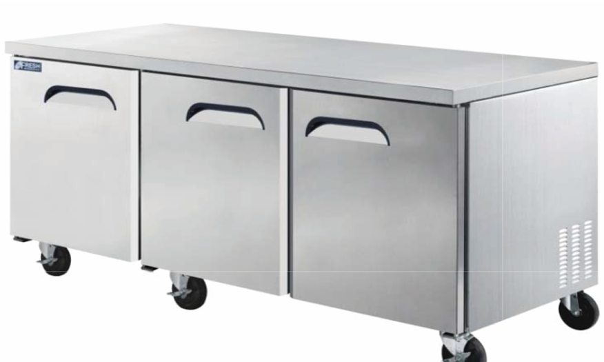 Fresh Town FUR-72-HC 72" Undercounter Refrigerator – Maple Leaf ...
