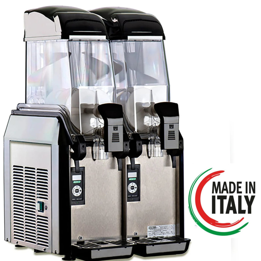 Elmeco FC2 GREEN Millenium Double 12L Container Slushie Machine – Maple ...