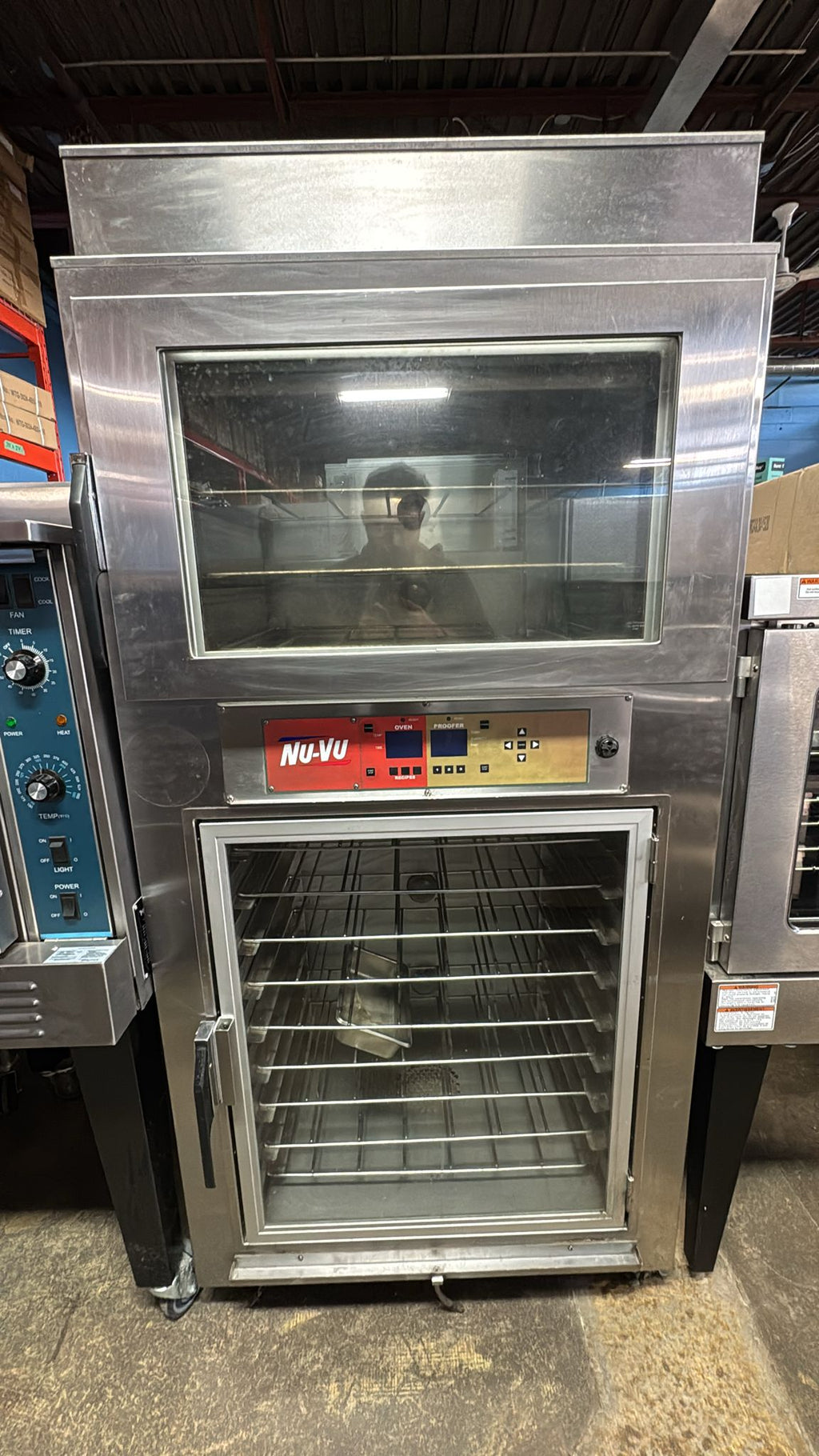 Used Nu-Vu SUB-123P Convection Oven With Proofer Combo – Maple Leaf ...