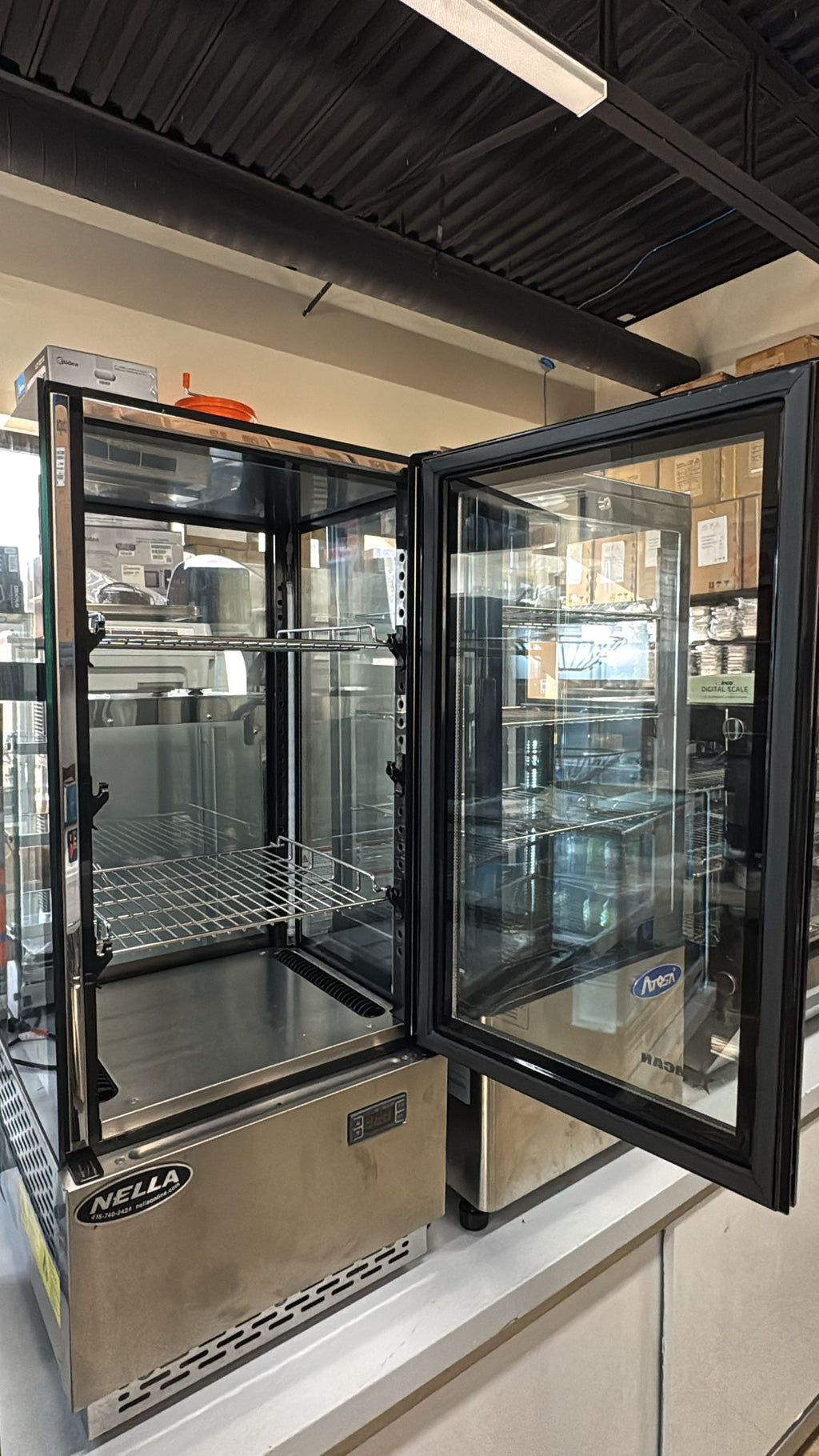 Used Commercial Countertop Refrigerated Display Case(Less Than 1 Year ...