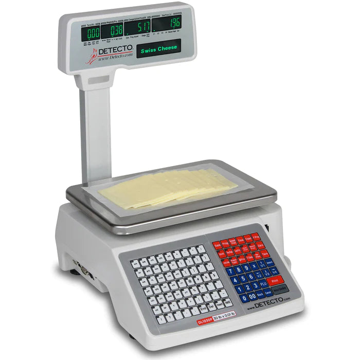 Detecto DL Series Price Computing Scale with Built-in Printer - Variou ...
